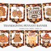 Thanksgiving Kids Pennant Banner, Fall Harvest Decor, Autumn Bunting ...