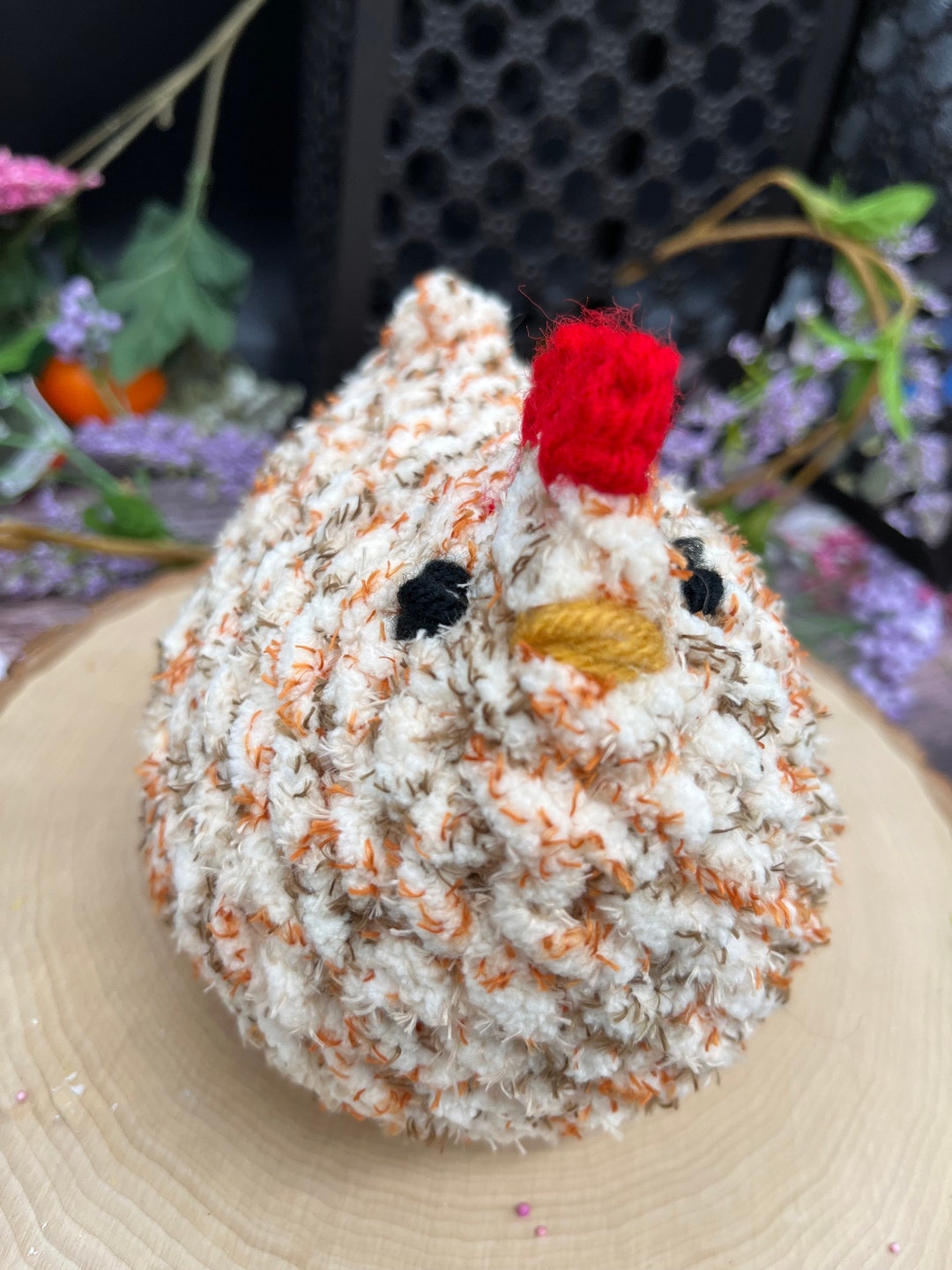 Crocheted Fat Chicken - Etsy