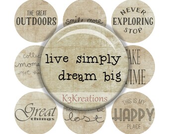 1 Inch Printable | Etsy