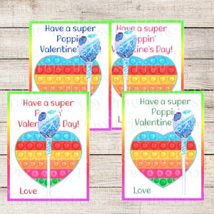 Heart Pop It Lollipop Tag, Edit Online, Pop It Tags, Printable Tags, 3 ...