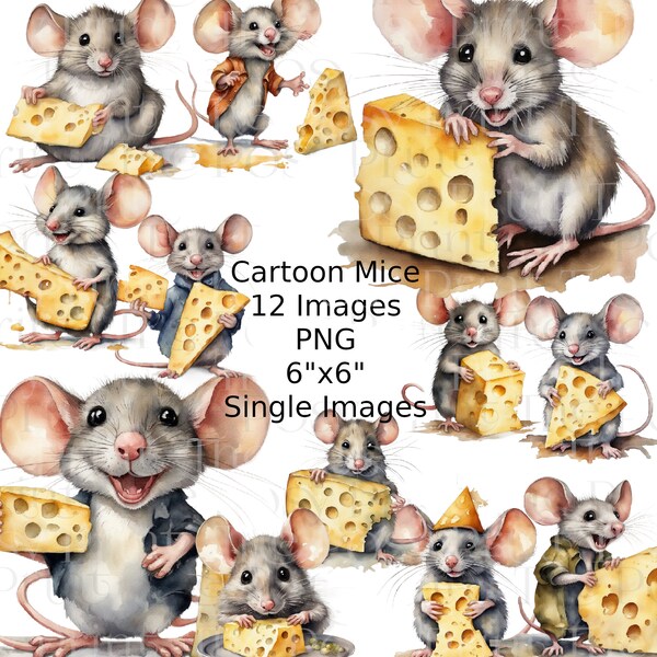 Mouse on Cheese - Etsy