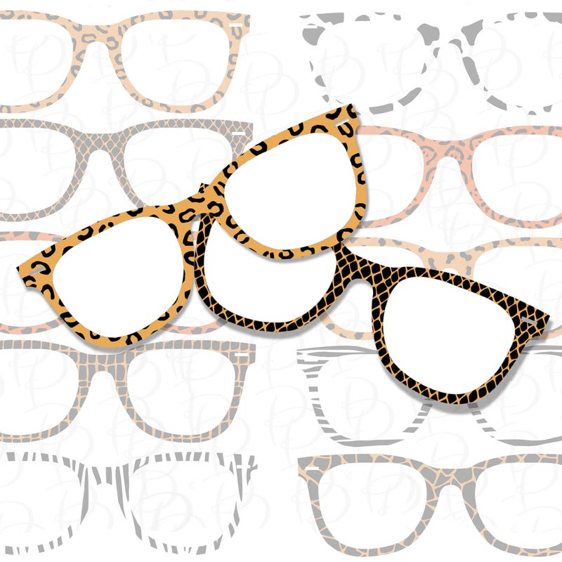 Glasses Clipart - Etsy