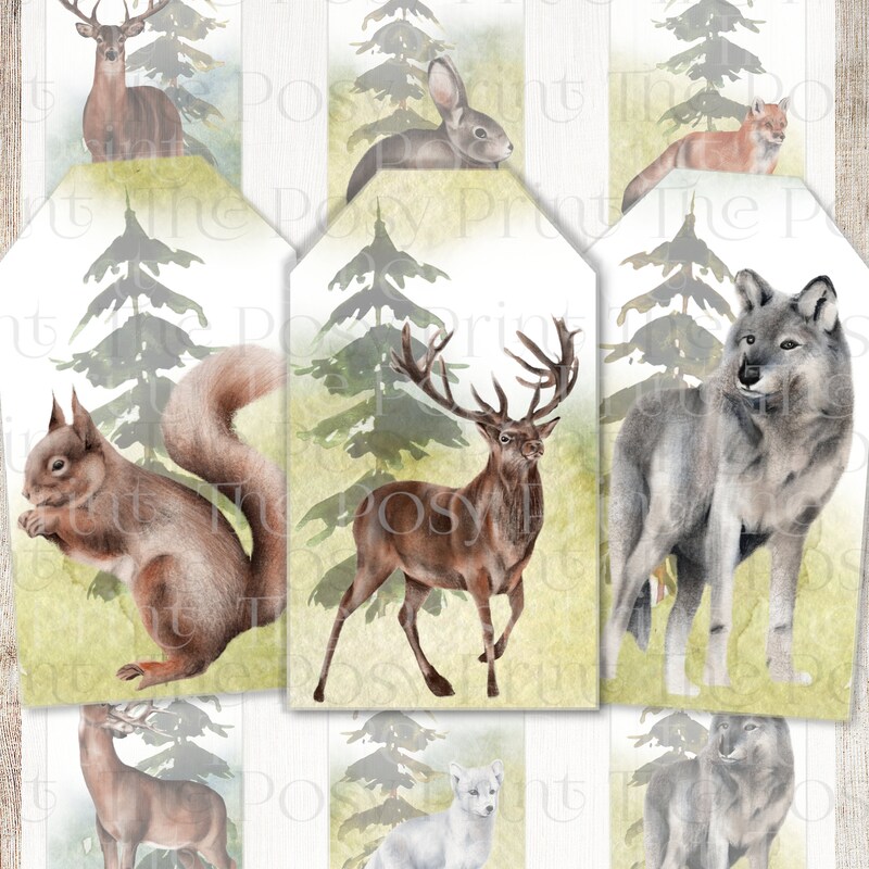 Woodland Gift Tags - 60+ Gift Ideas for 2025