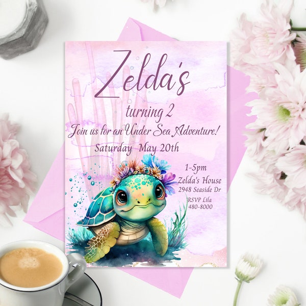 Sea Turtle Party - Etsy