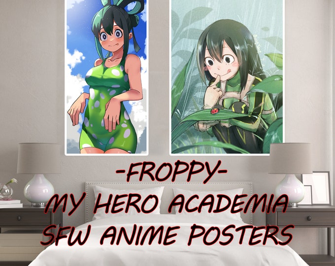 Posters d'anime SFW Froppy Affiche animée Animés My Hero Academia ...