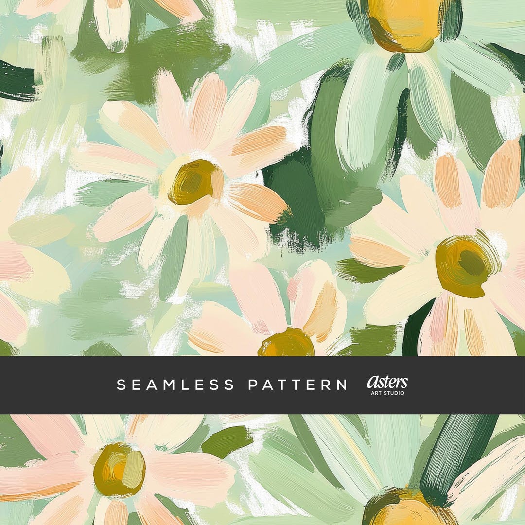 Sage Green Seamless Pattern Background, Sage Green Floral Pattern ...