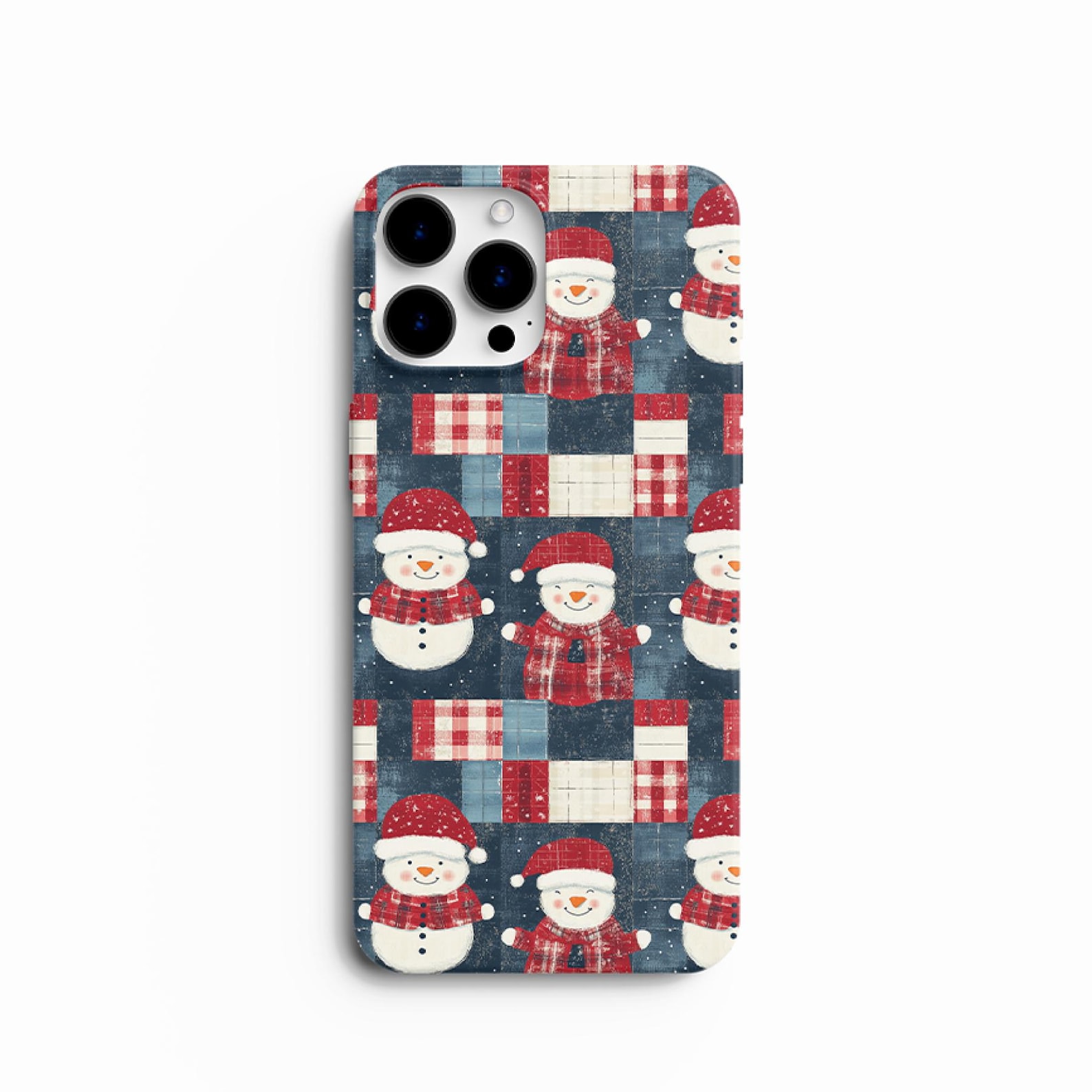 Snowman Digital Paper Christmas Snowman Seamless Pattern Winter Snowman ...
