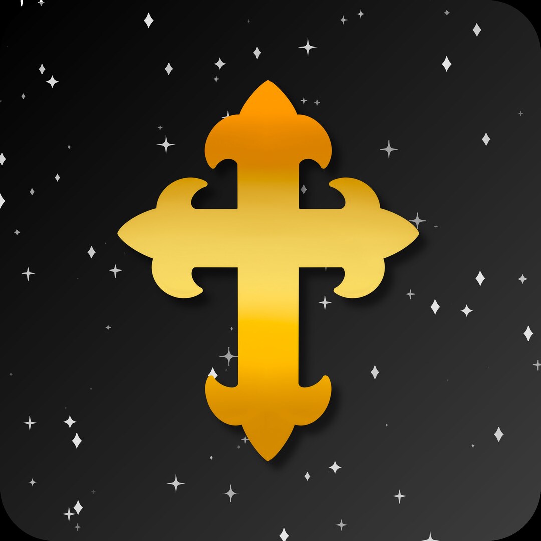 Trinity Cross 18k Gold Tooth Charm - Etsy