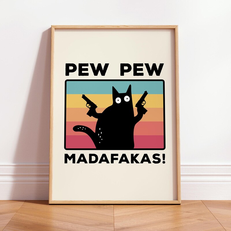 Madafakas Cat - Etsy
