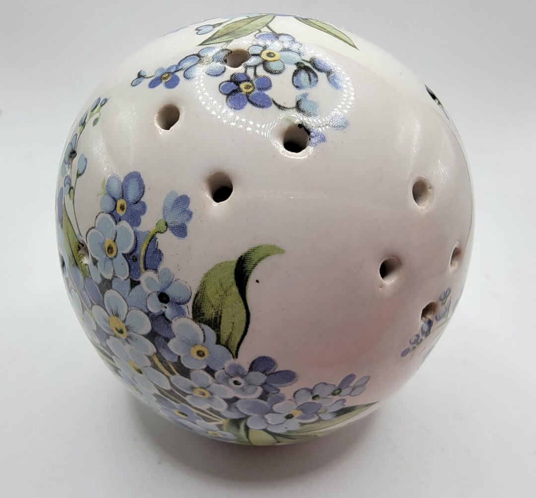 Potpourri Ball in Blue, Green, and White - Etsy