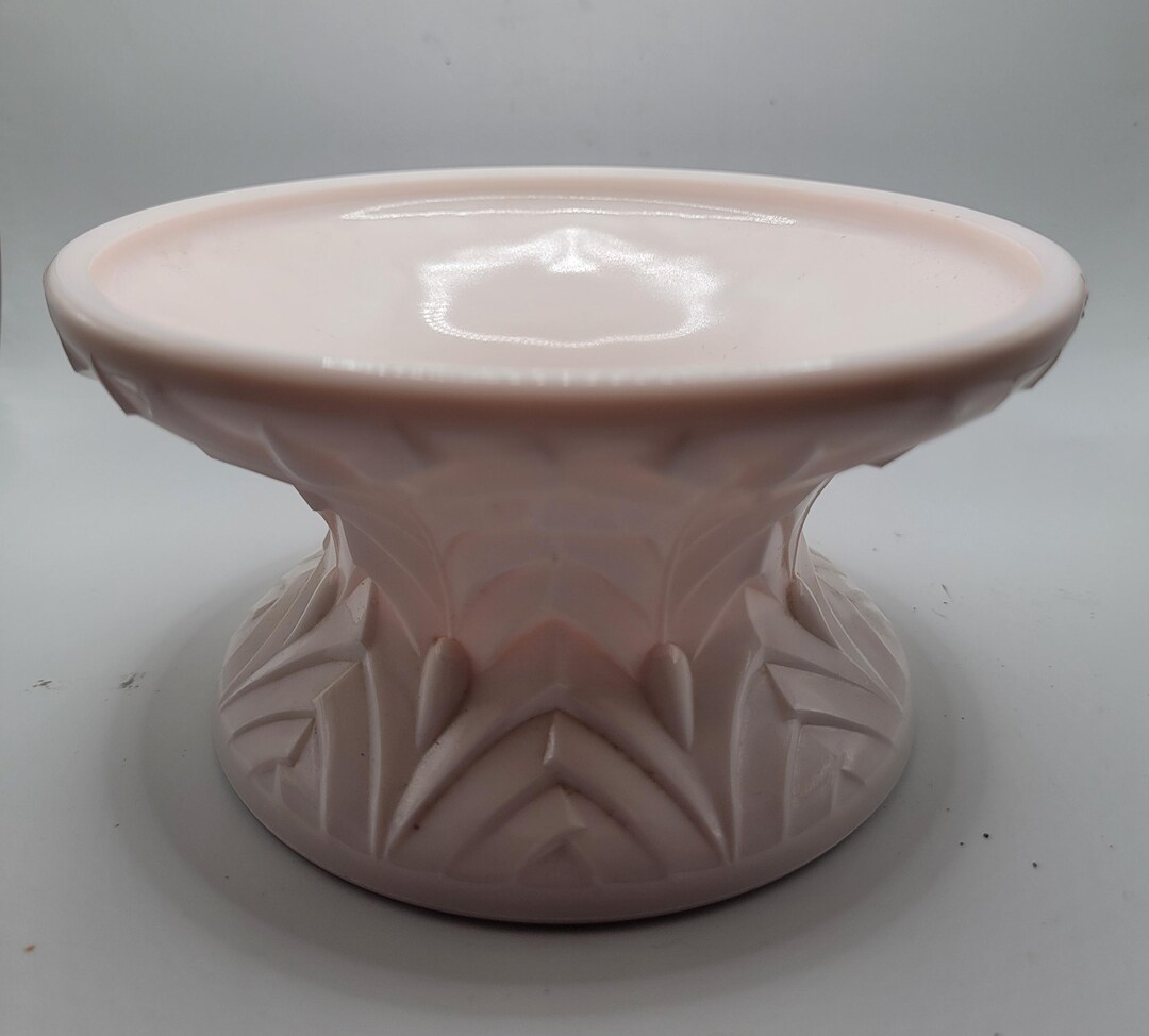 1950s Jeanette Glass Pink Compote - Etsy
