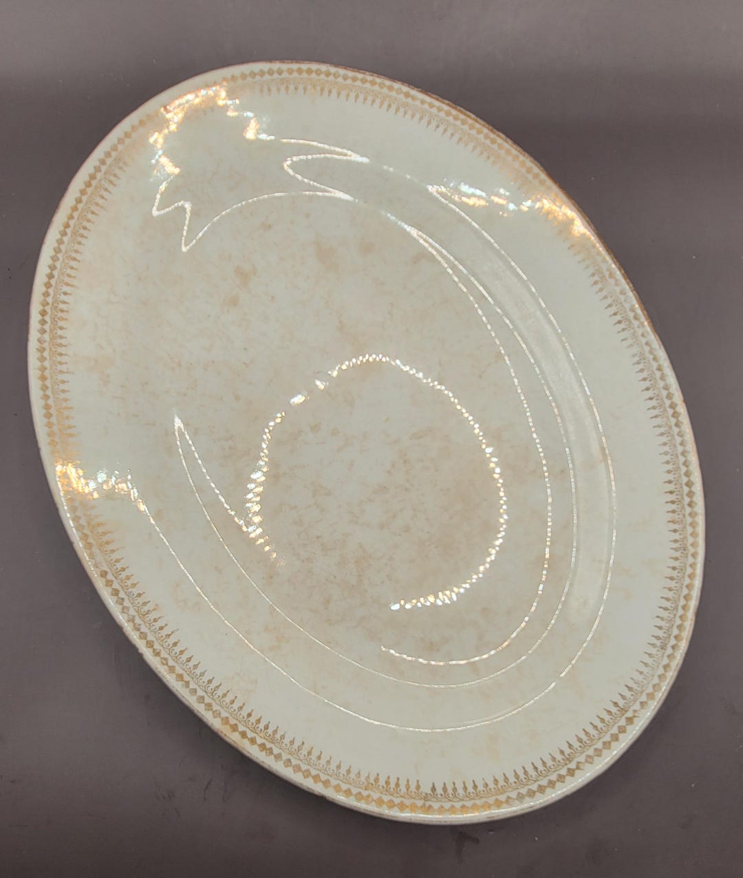 Antique 1920s Homer Laughlin Genesee 11x8" Platter - Etsy