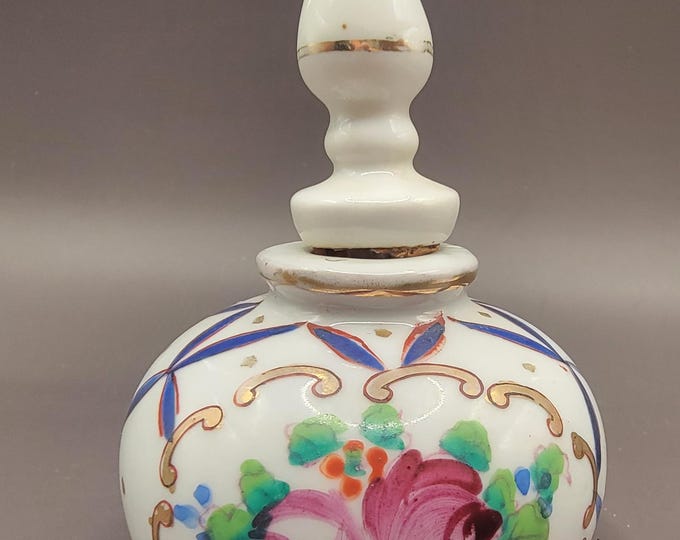 Vintage Ceramic Perfume Bottle With Cork - Japan - Etsy