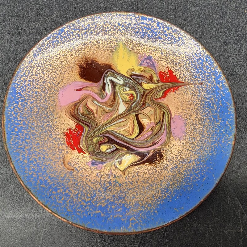 Enamel Copper Plate - Etsy