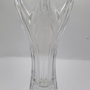 1970's Clear Glass EAPG Heart Vase - Etsy