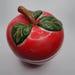 Red Apple Teacher Gift - Apple Shaped Trinket Box - Etsy