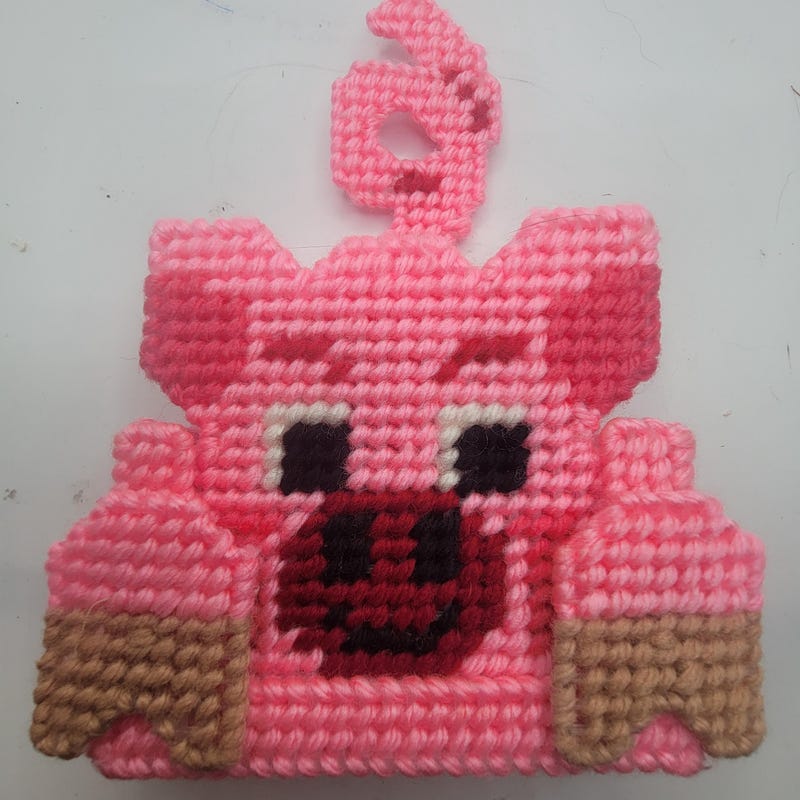Crochet Pig Coasters - Etsy