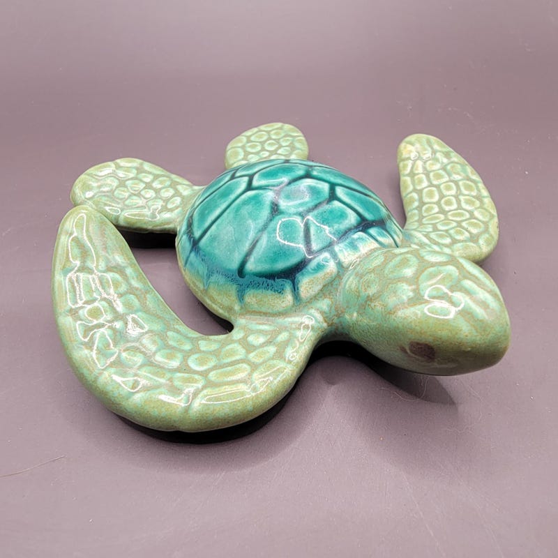 Ceramic Turtle - Etsy