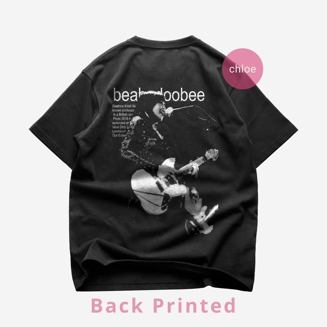 Premium Beabadoobee Back T-shirt - Beatopia Album Shirt - Beabadoobee ...