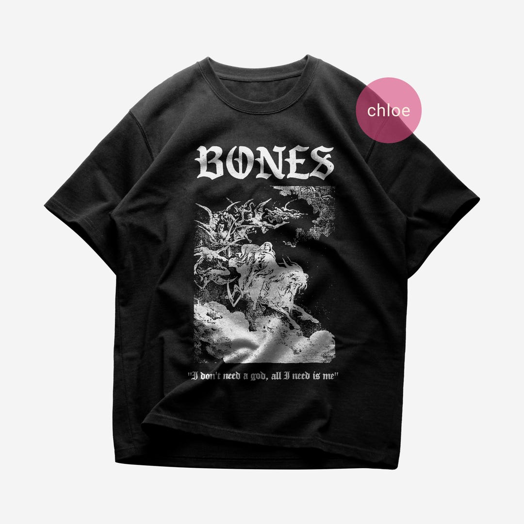 Premium BONES T-shirt - BONES Softwareupdate 2.0 Album Shirt - Bones ...