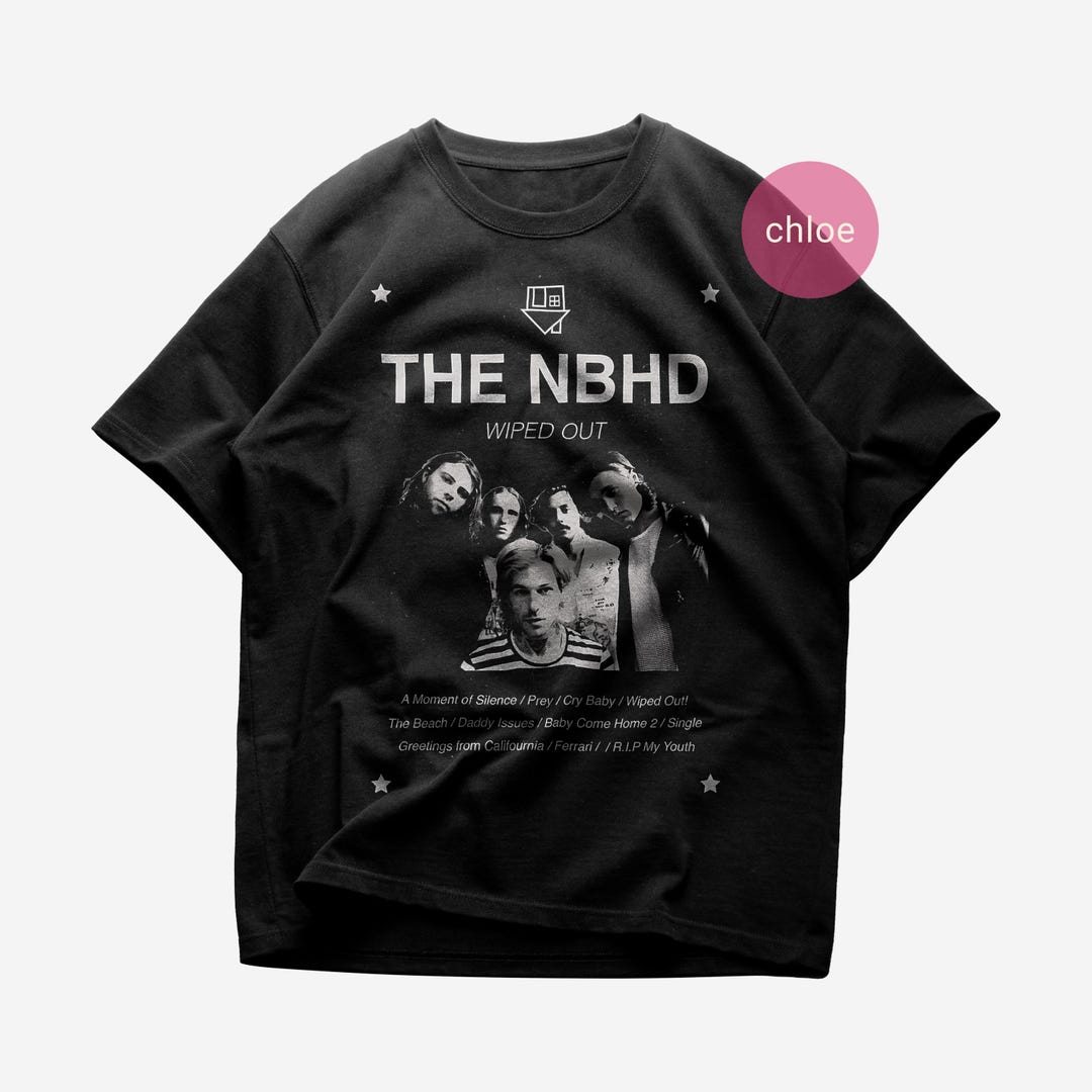 Premium the Neighbourhood T-shirt - Wiped Out Album Shirt - the NBHD ...