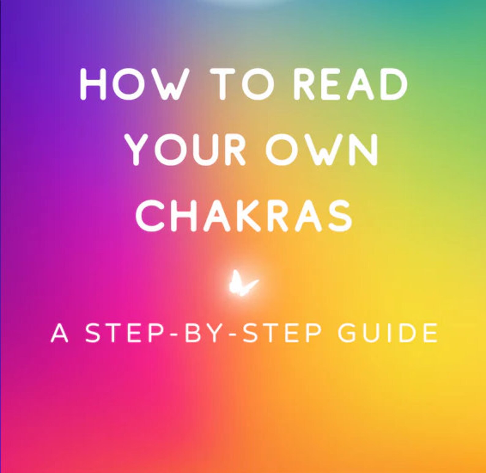 Chakra Meditation Worksheet for Download and Print + BONUS PDF Beginner's Guide How to Read Your ...