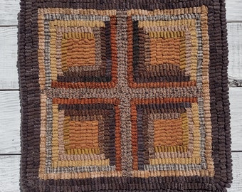 Hooked Wool Rug - Etsy