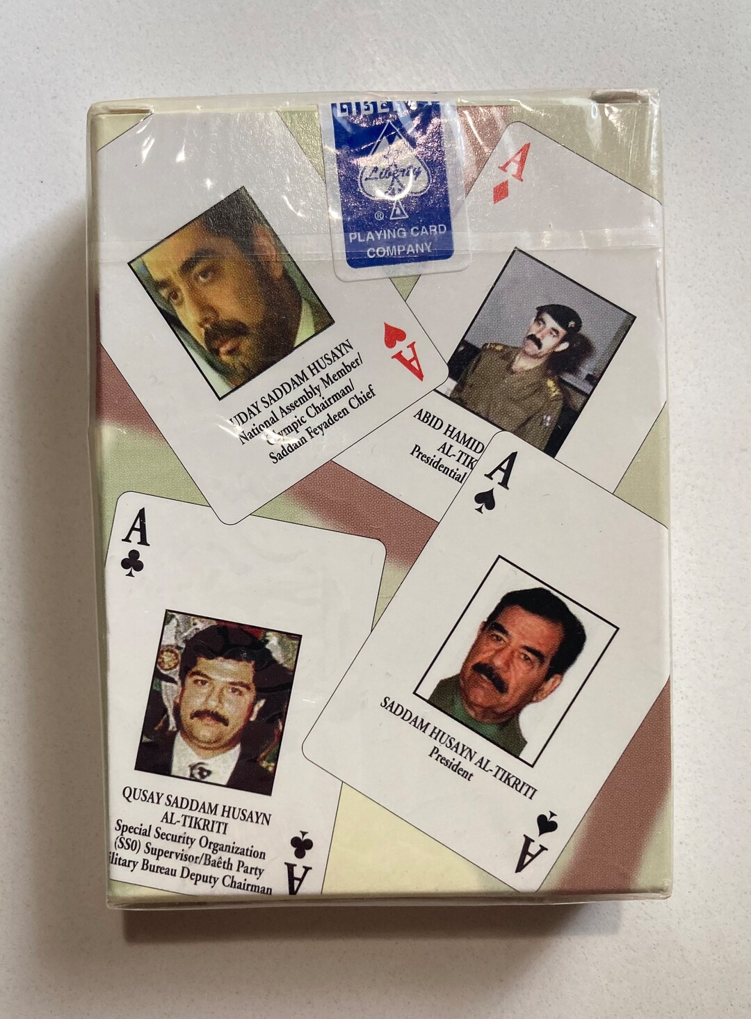Iraqi Most Wanted Playing Cards, New, Sealed - Etsy