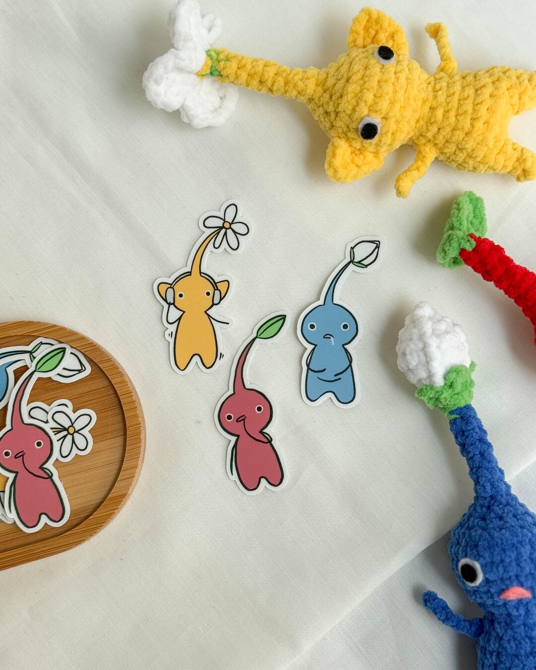 Pikmin Bloom Vinyl Waterproof Stickers - Etsy
