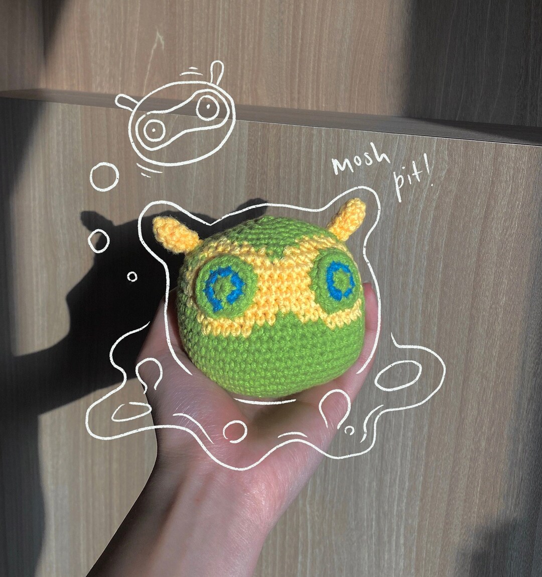 Valorant Gekko Mosh Pit Crochet Amigurumi Plush Toy - Etsy