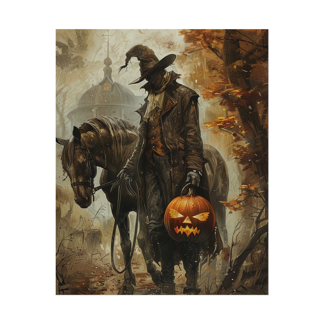 Halloween Decoration - Headless Horseman 1, Scary, Macabre, Classic ...