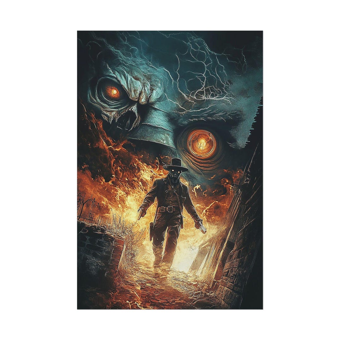 Horror Returns to Old West Town on Halloween Decoration Evil Ghoul ...