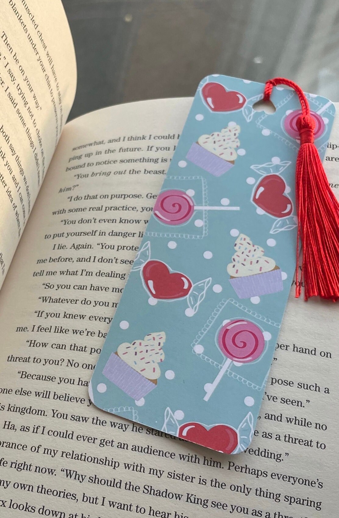 Sweet Like Candy Bookmark | Bookmark With Tassel | Cute Bookmark ...