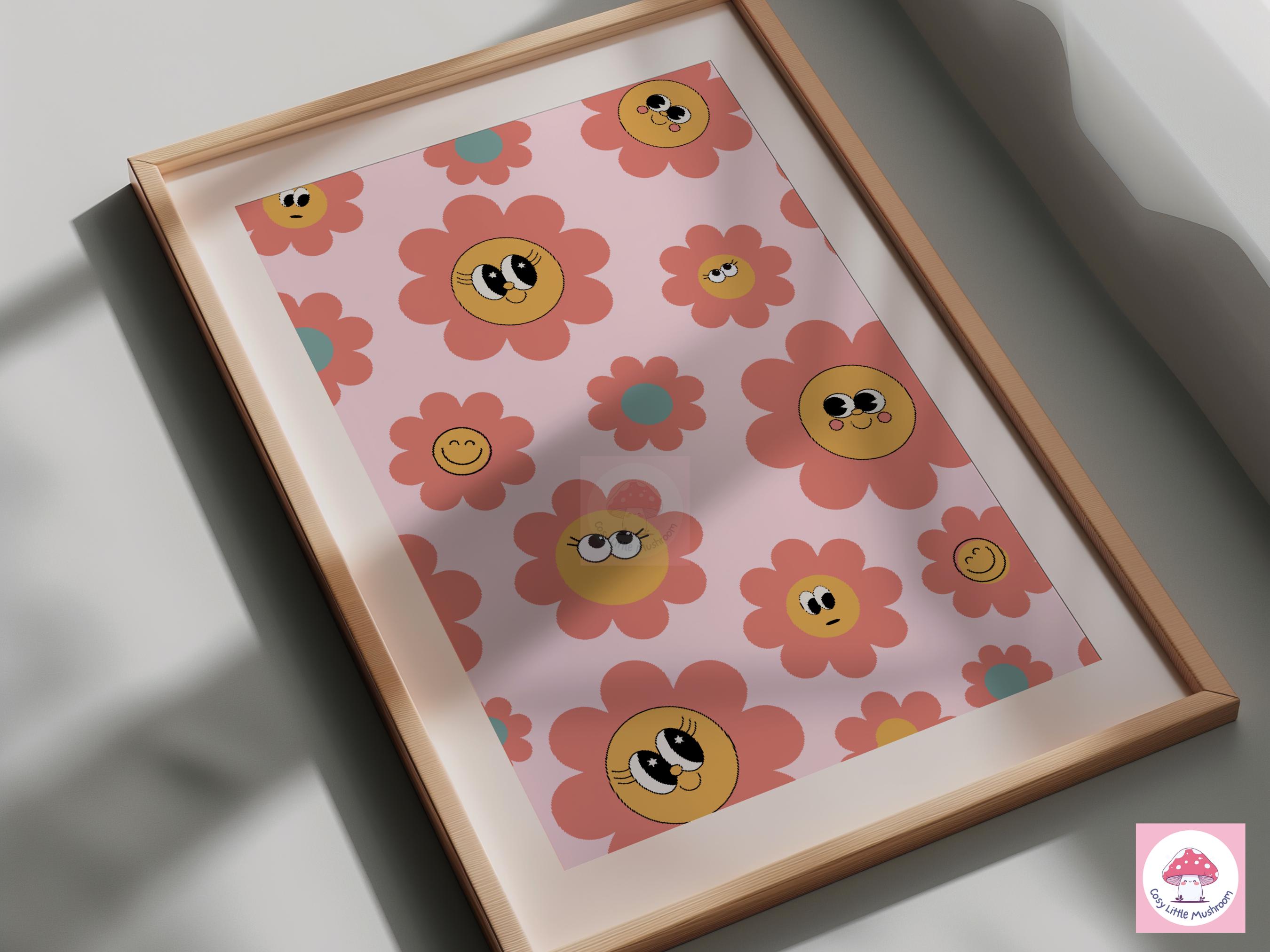 Set of 3 Printable Retro Posters for Reading Nook, Vintage Reading ...