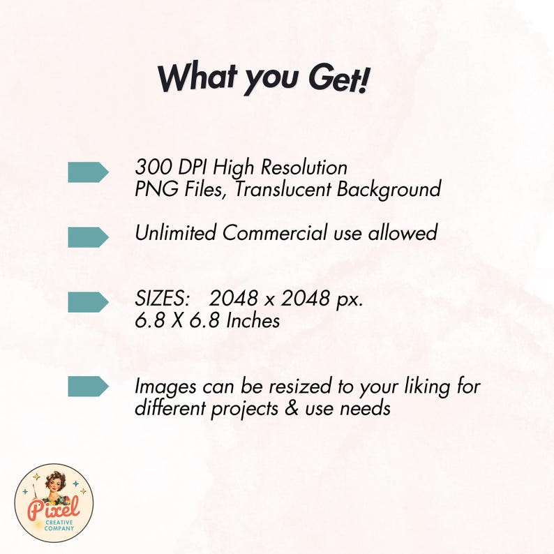 Imágenes prediseñadas de mujeres retro de los años 60, gráficos de ...