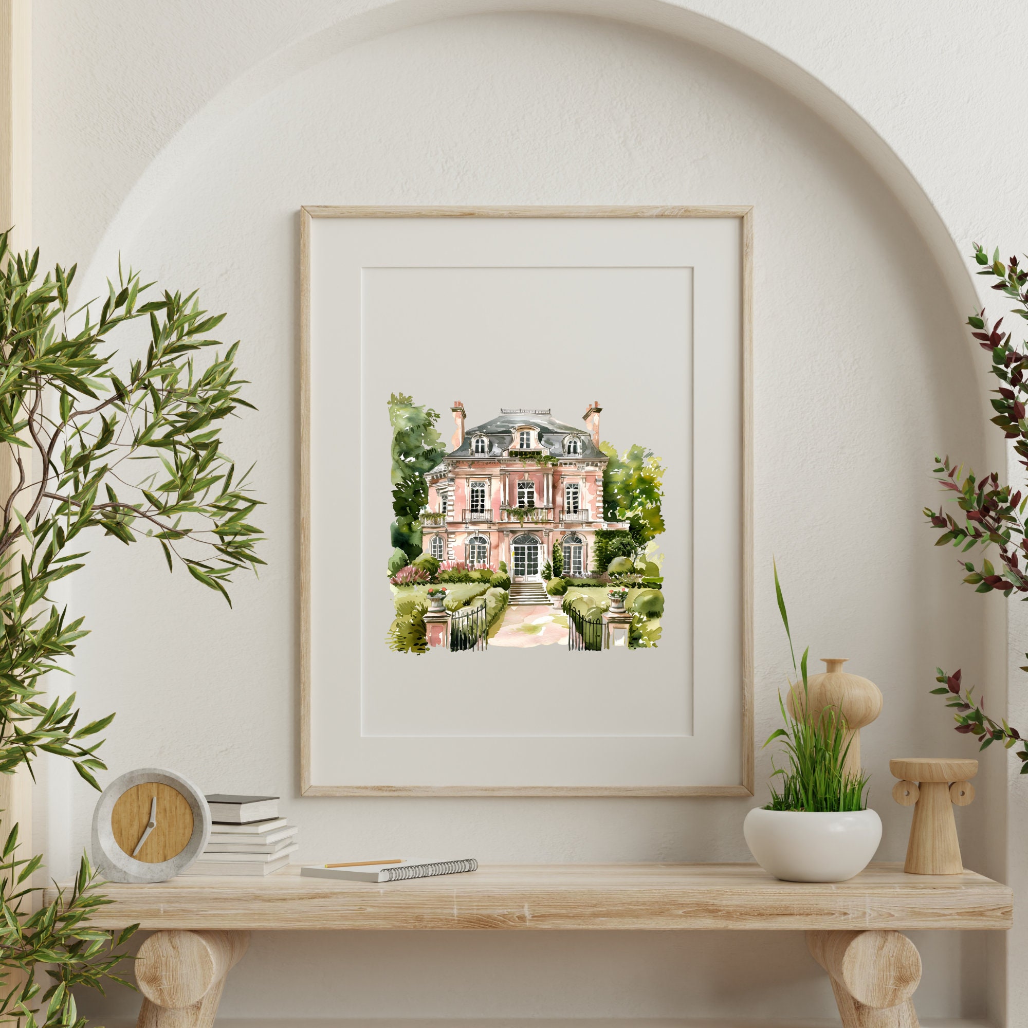 Regency Era House Clip Art: High-resolution Historic Illustrations ...