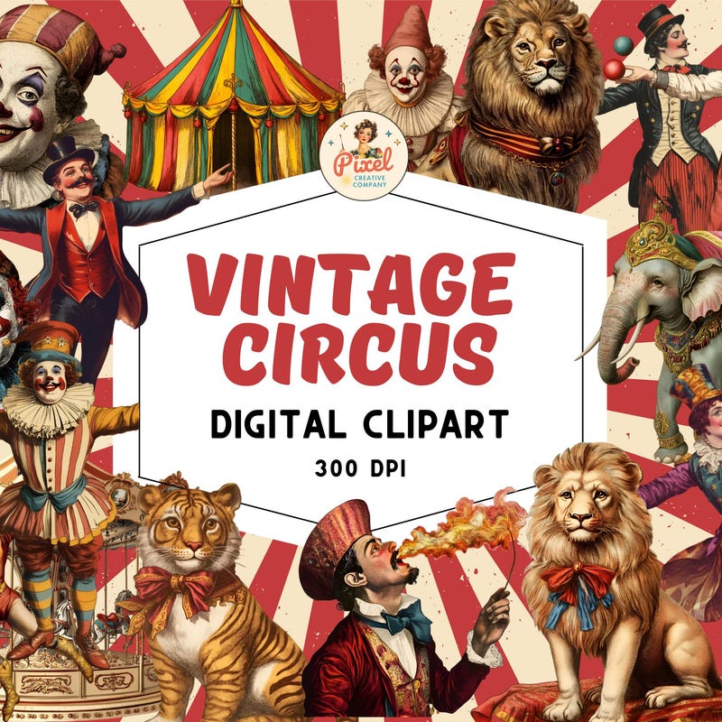 Vintage Animal Clown Dolls - Etsy