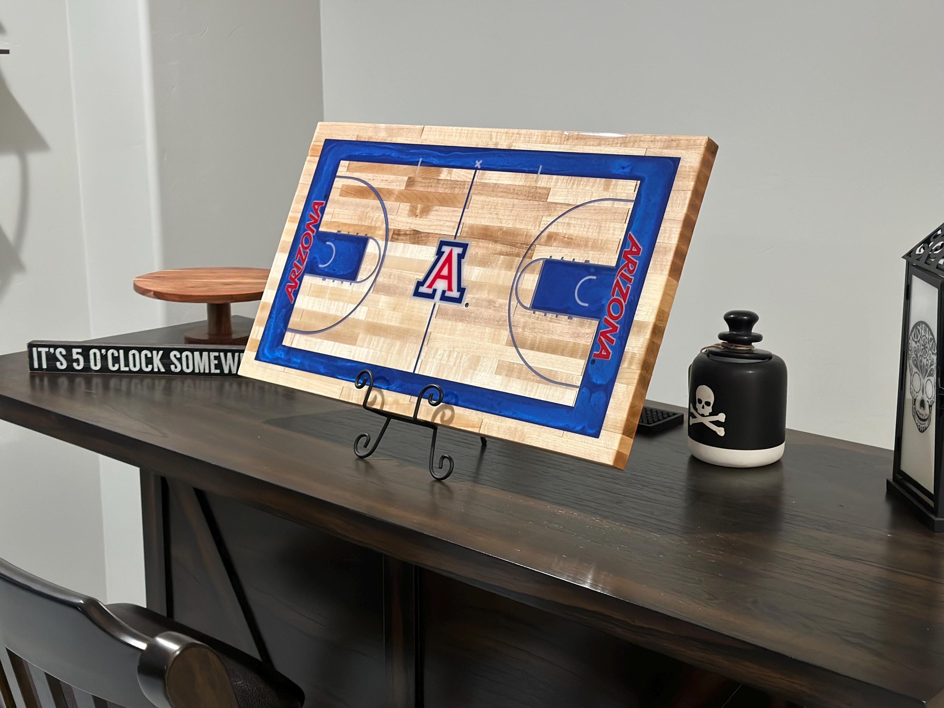 Custom Basketball Court Replica Plaque - Etsy
