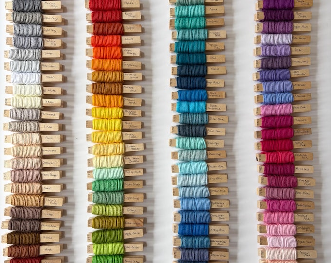 Yarnsmiths Cotton DK Yarn Pegs - Set of 120 - Etsy UK