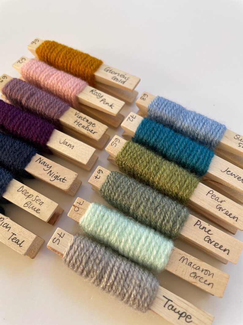 Yarn Pegs Paintbox Yarns Simply DK Top-up Set of 15 - Etsy