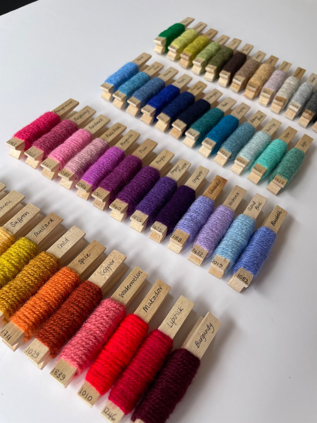 Set of 51 Stylecraft Special Aran Yarn Pegs - Etsy