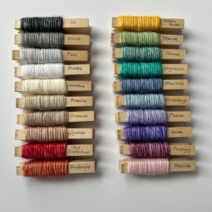 Yarnsmiths Pebble Haze Yarn Pegs: Solid Color Set of 35 - Etsy