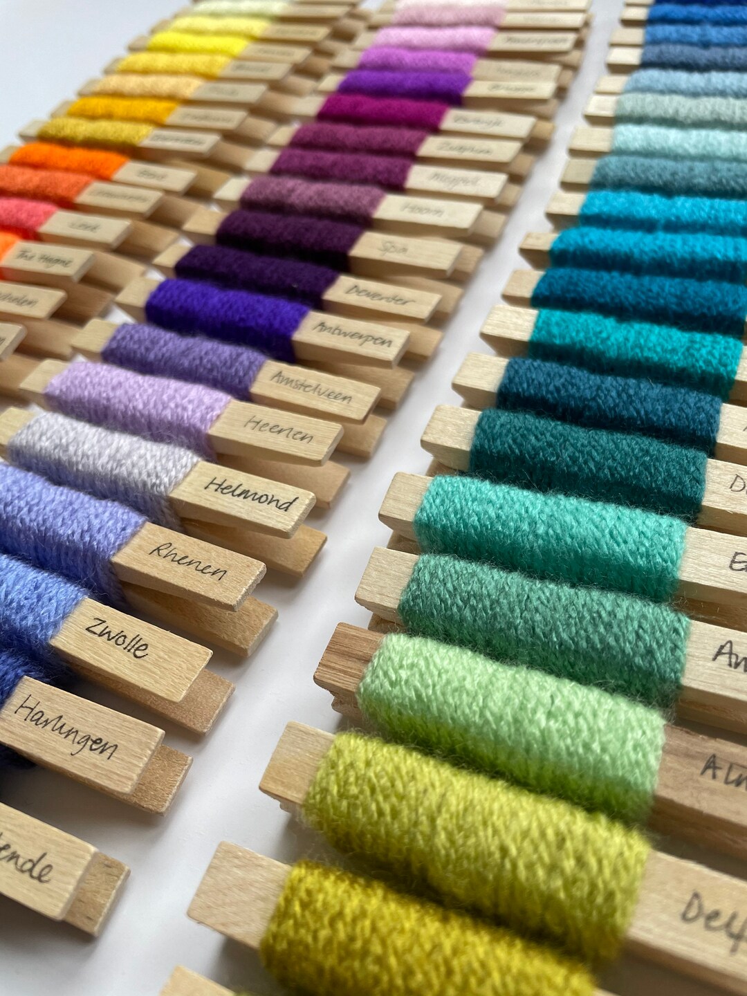 Yarn Pegs - Set of 93 Scheepjes Colour Crafter - Etsy