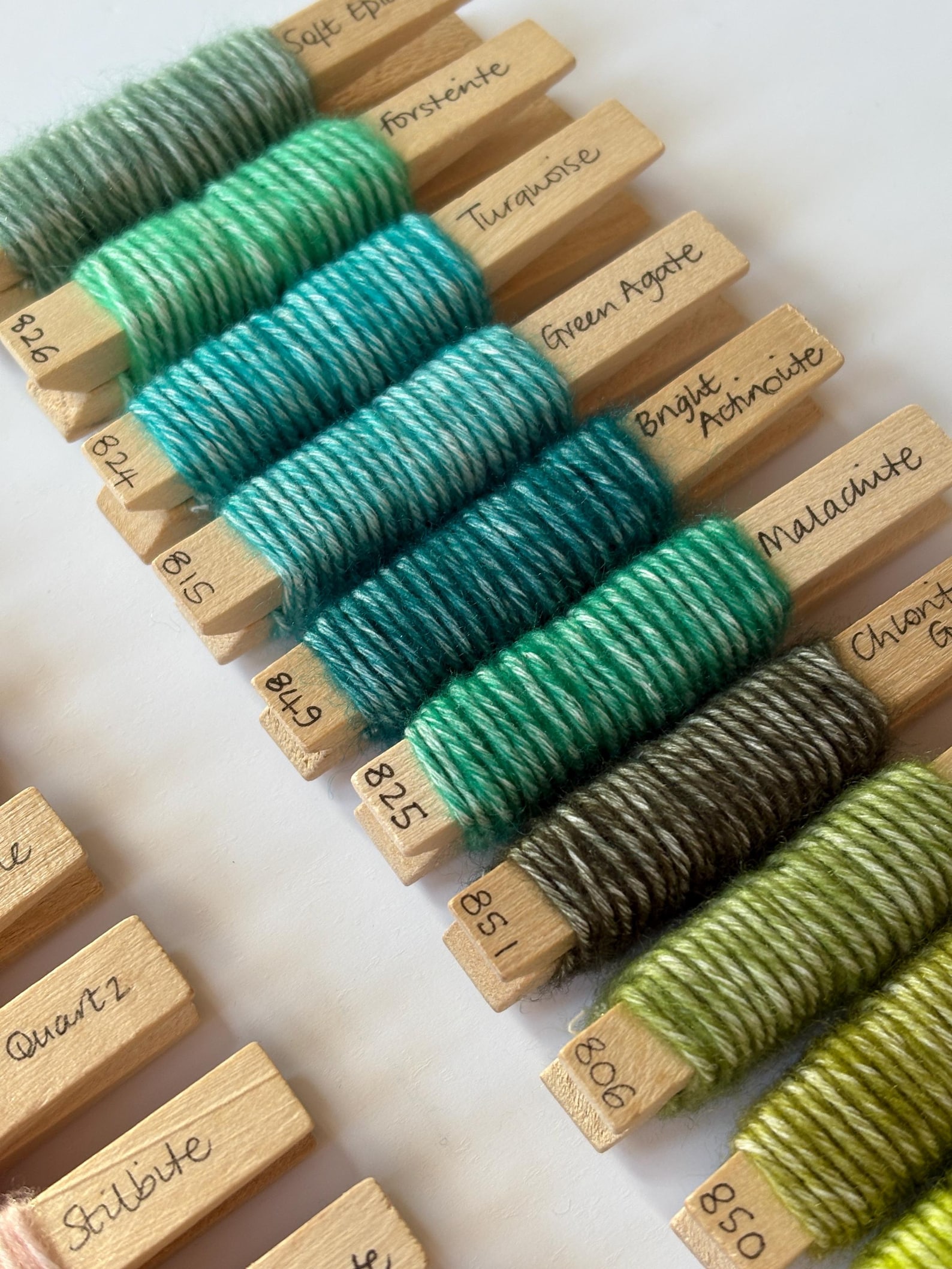 Scheepjes Stone Washed Yarn Pegs - Set of 52 - Etsy