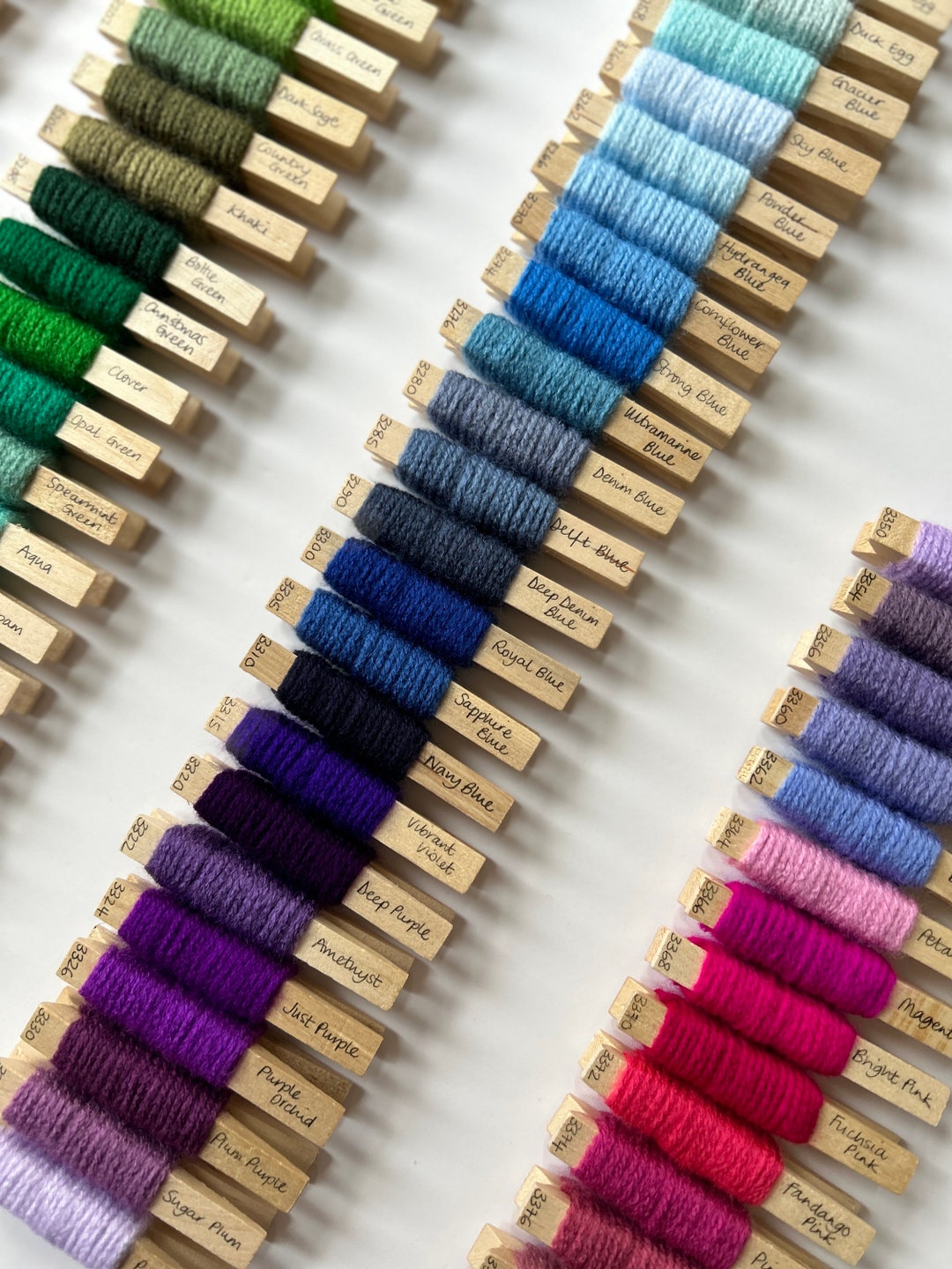 Yarnsmiths Create DK Yarn Pegs Set of 120 - Etsy UK