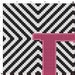 Letter J, Cross Stitch Alphabet Pattern, Red, Monogram, Modern Decor ...