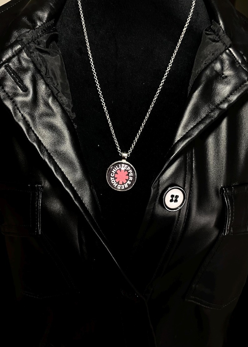Red Hot Chili Peppers Necklace - Etsy