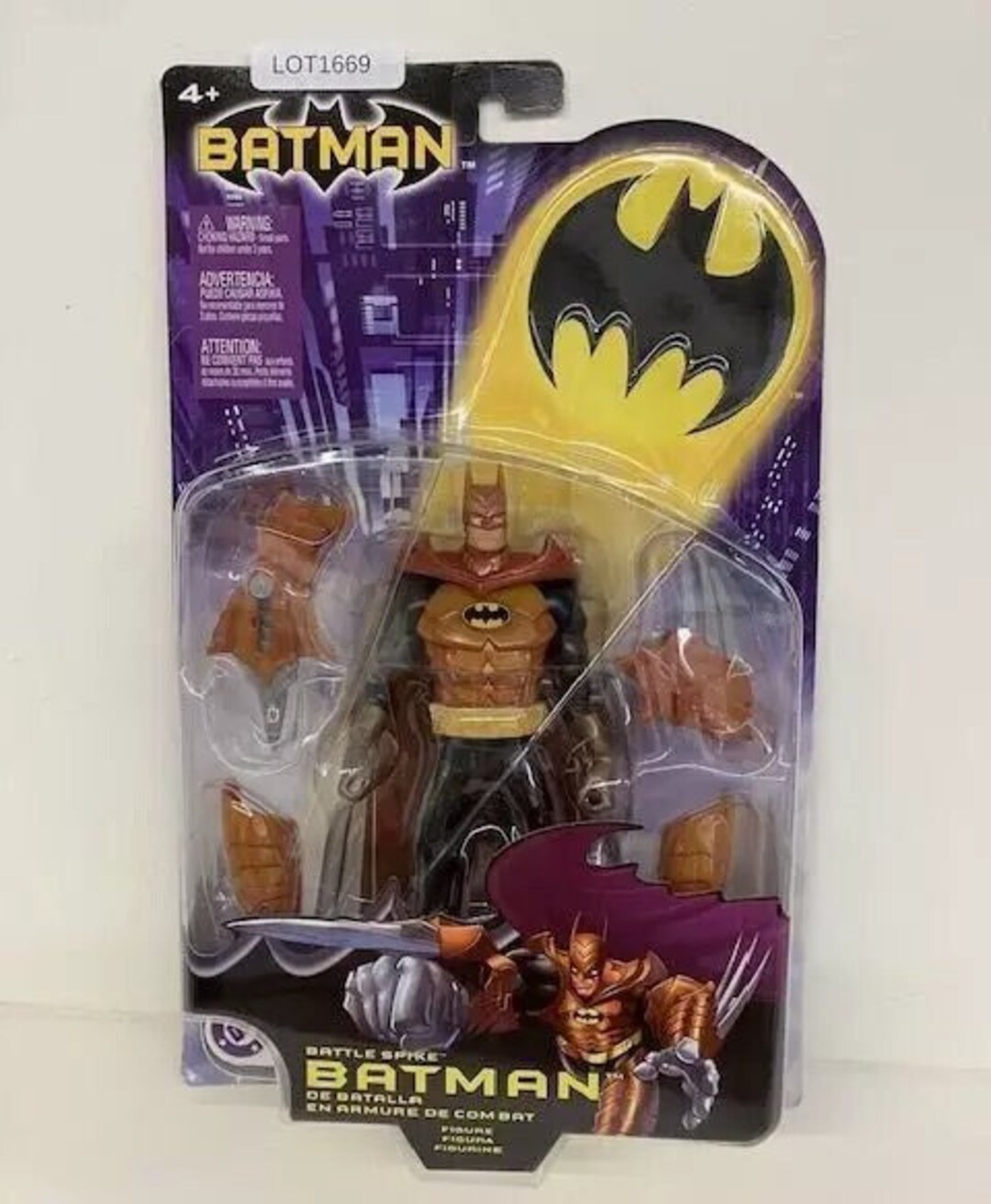 Mattel Dc-batman-battle Spike Batman Figure, Combat Armor-2003 - Etsy