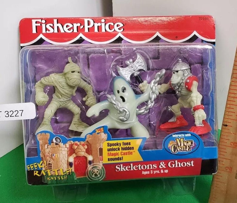 NEW Great Adventures Magic Castle Skeletons and Ghost Figure 1999 ...