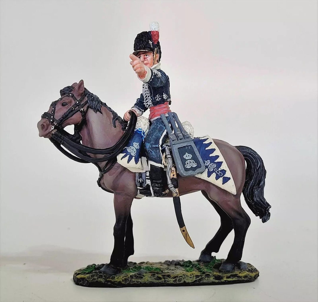 Thomas Gunn Napoleonic British NAP027A Tarleton Helmet-officer Pointing ...